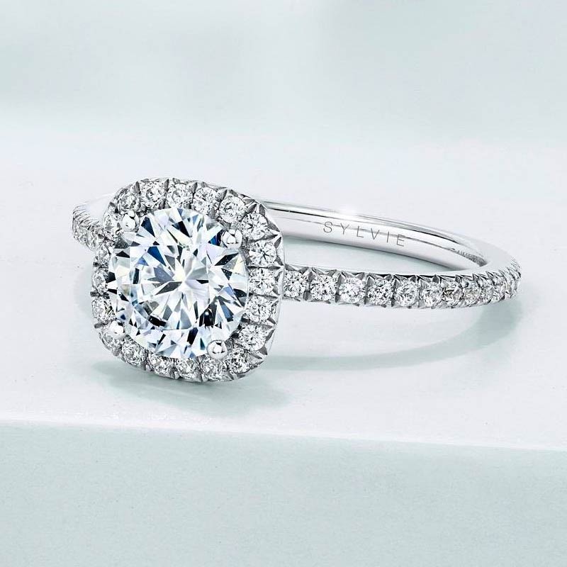 Sylvie Engagement Ring Collection at Saxons Diamond Centers