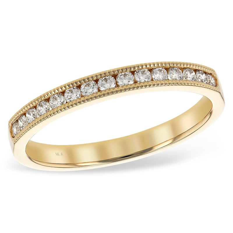 Diamond Milgrain Channel Set – Saxons Diamond Centers